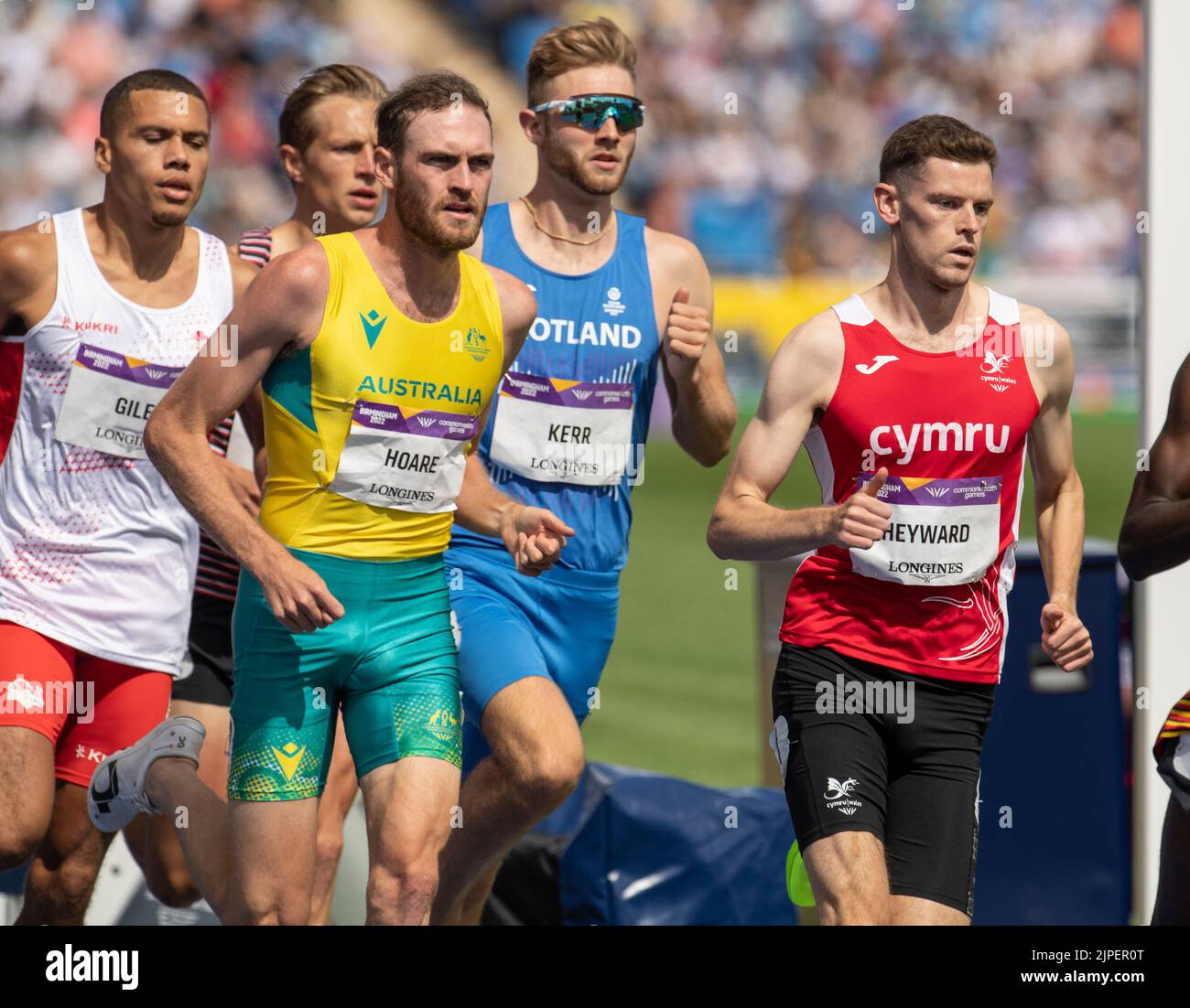 Oliver Hoare aus Australien und Jake Heyward aus Wales treten bei den ...