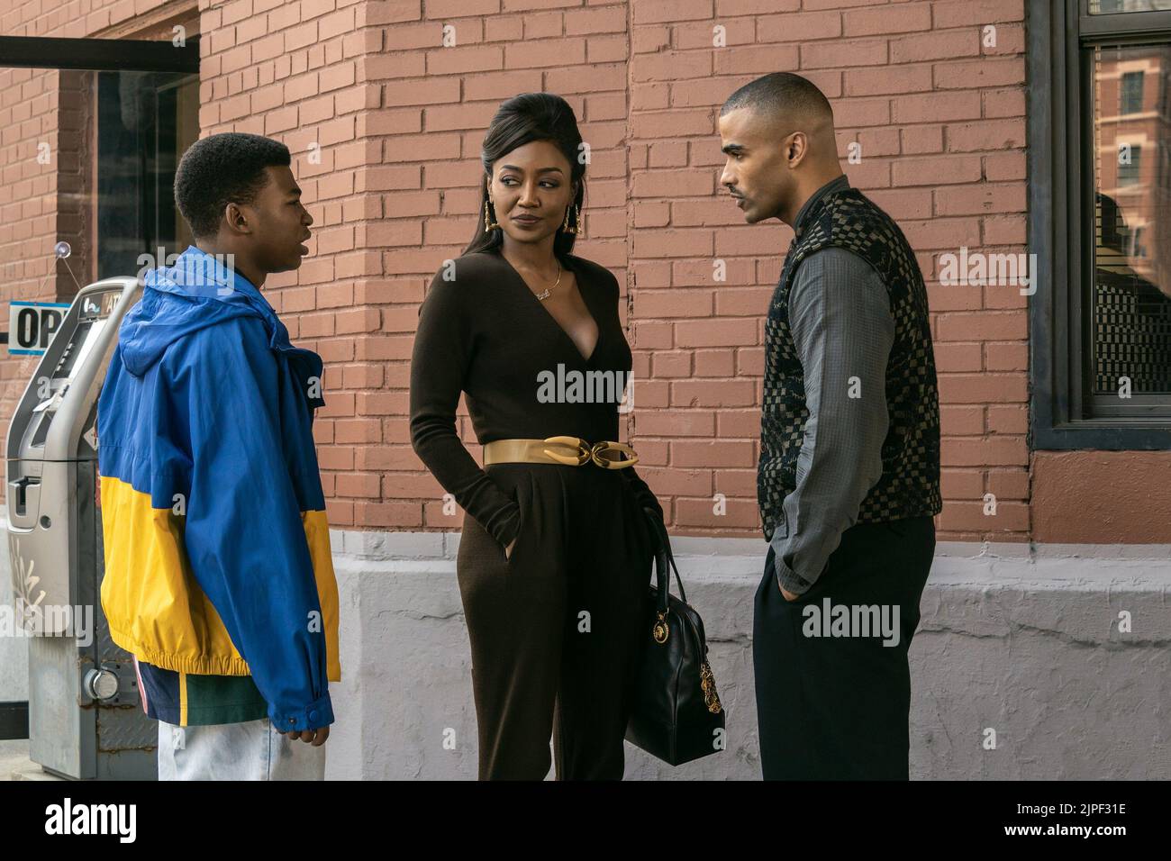 POWER BOOK III: RAISING KANAN, von links: Mekai Curtis, Patina Miller ...