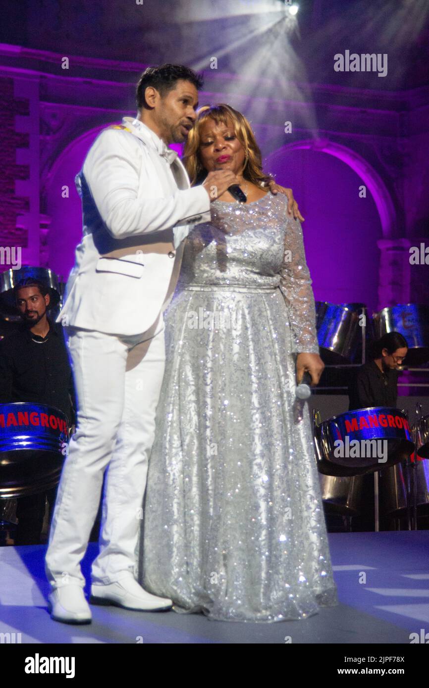 London, Großbritannien. 17. August 2022. Steelband Summer im Opera ...