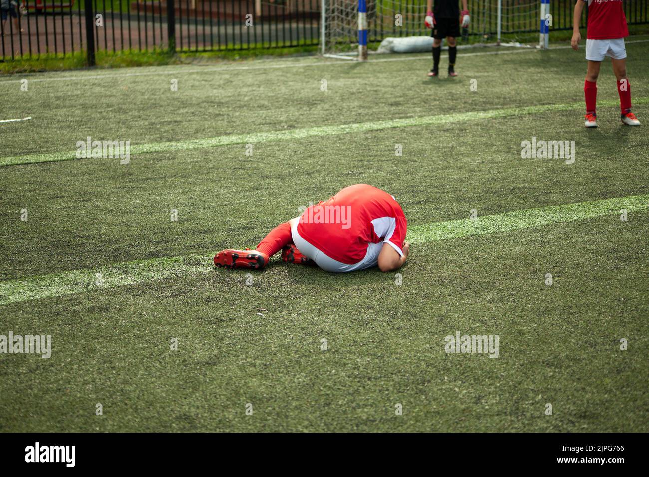 Football injury -Fotos und -Bildmaterial in hoher Auflösung – Alamy