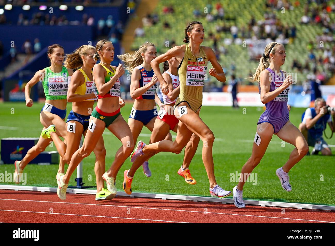 München, Deutschland. 18. August 2022. MÜNCHEN, DEUTSCHLAND - AUGUST 18: Jerneja Smonkar aus ...