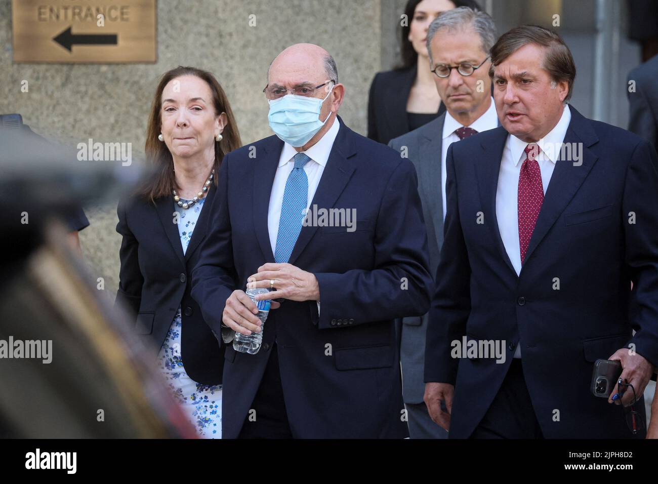 Allen Howard Weisselberg, der ehemalige CFO der Trump-Organisation ...