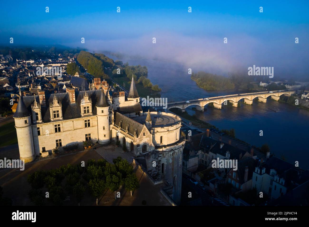Frankreich, Indre-et-Loire, Amboise, Loire-Tal, das von der UNESCO zum ...