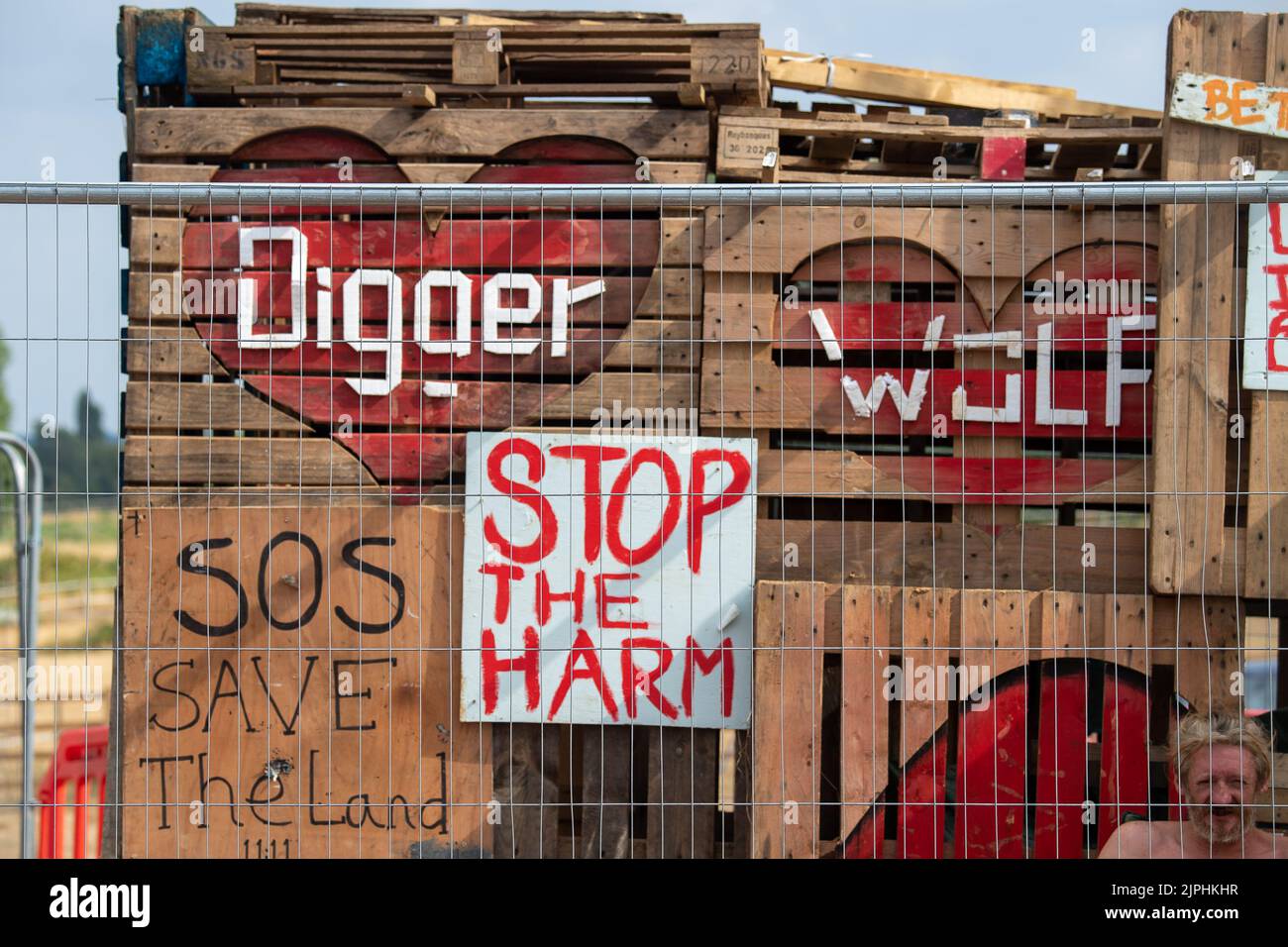 CHERTSEY, Surrey, Großbritannien. 18.. August 2022. Scott Breen, ein ...