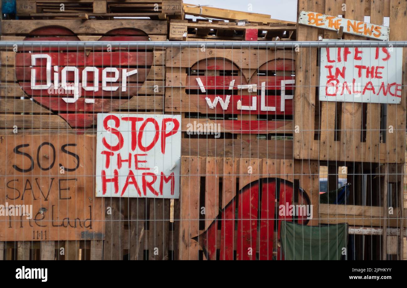 CHERTSEY, Surrey, Großbritannien. 18.. August 2022. Scott Breen, ein ...
