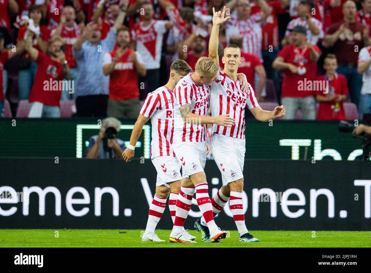 München, Deutschland. 18. August 2022. Fußball: UEFA Europa Conference ...