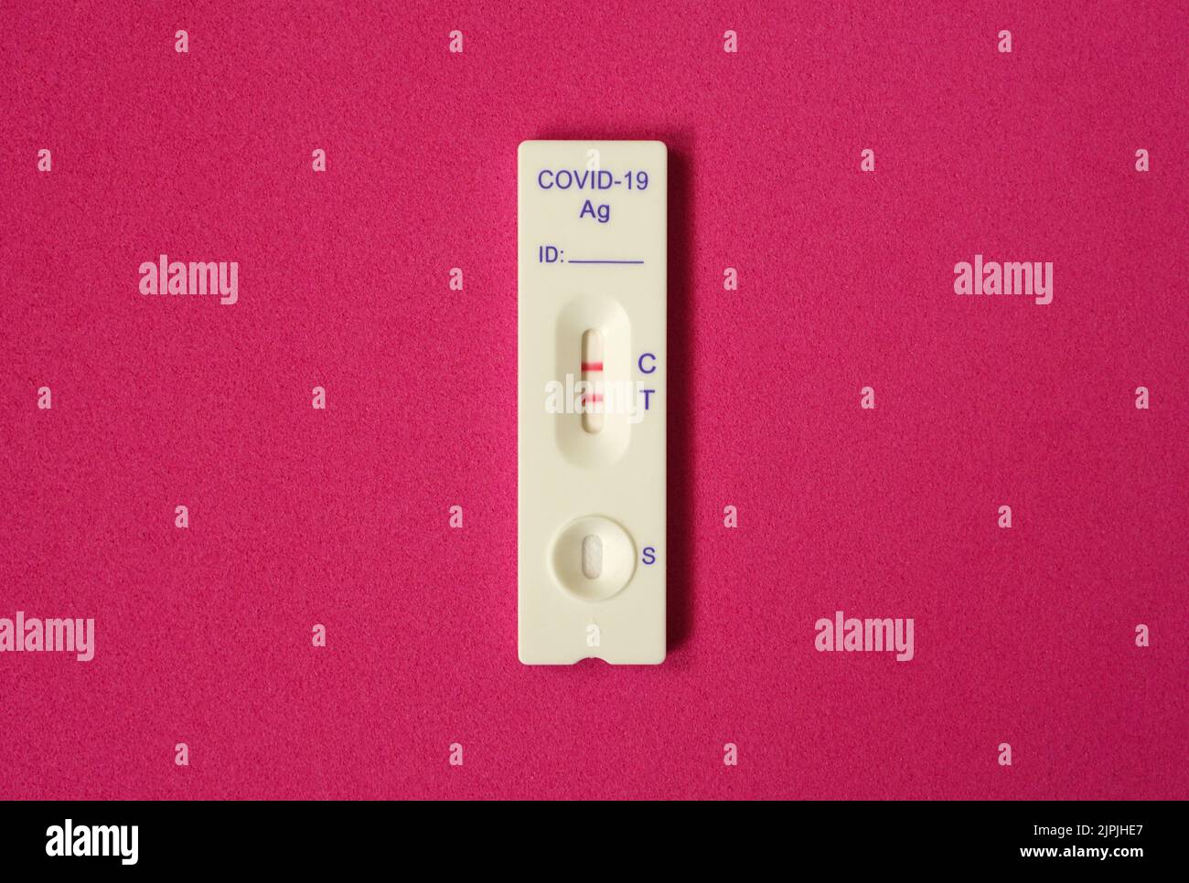 Positiv, infiziert, Corona-Test, Schnelltest, positiv ...