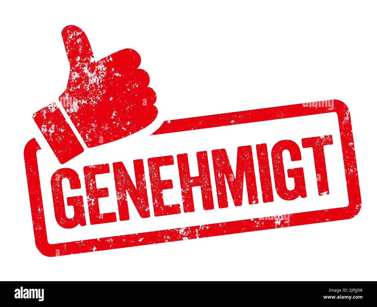 Daumen hoch stempel Ausgeschnittene Stockfotos und -bilder - Alamy