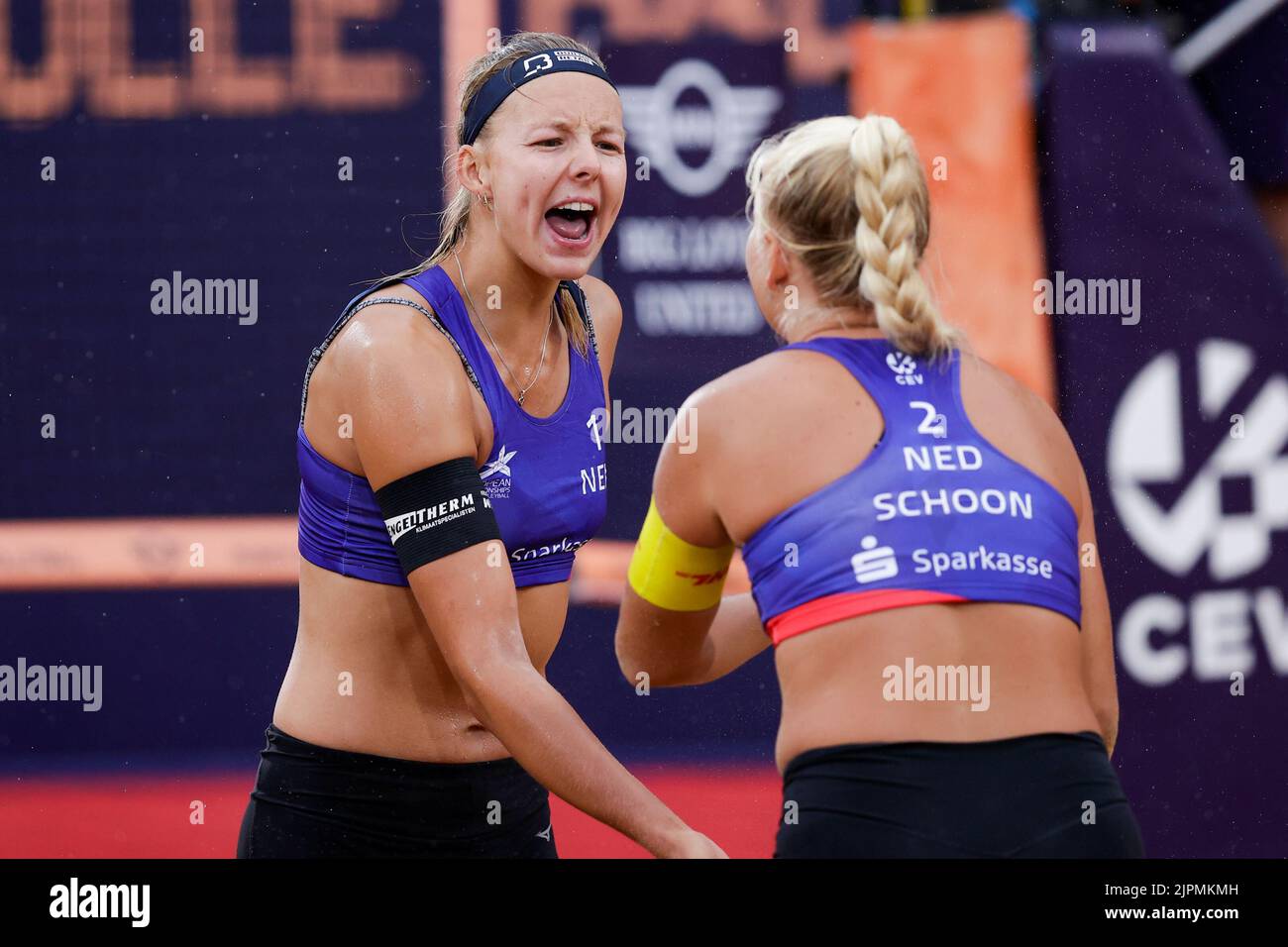 MÜNCHEN, DEUTSCHLAND - AUGUST 19: Katja Stam aus den Niederlanden und ...