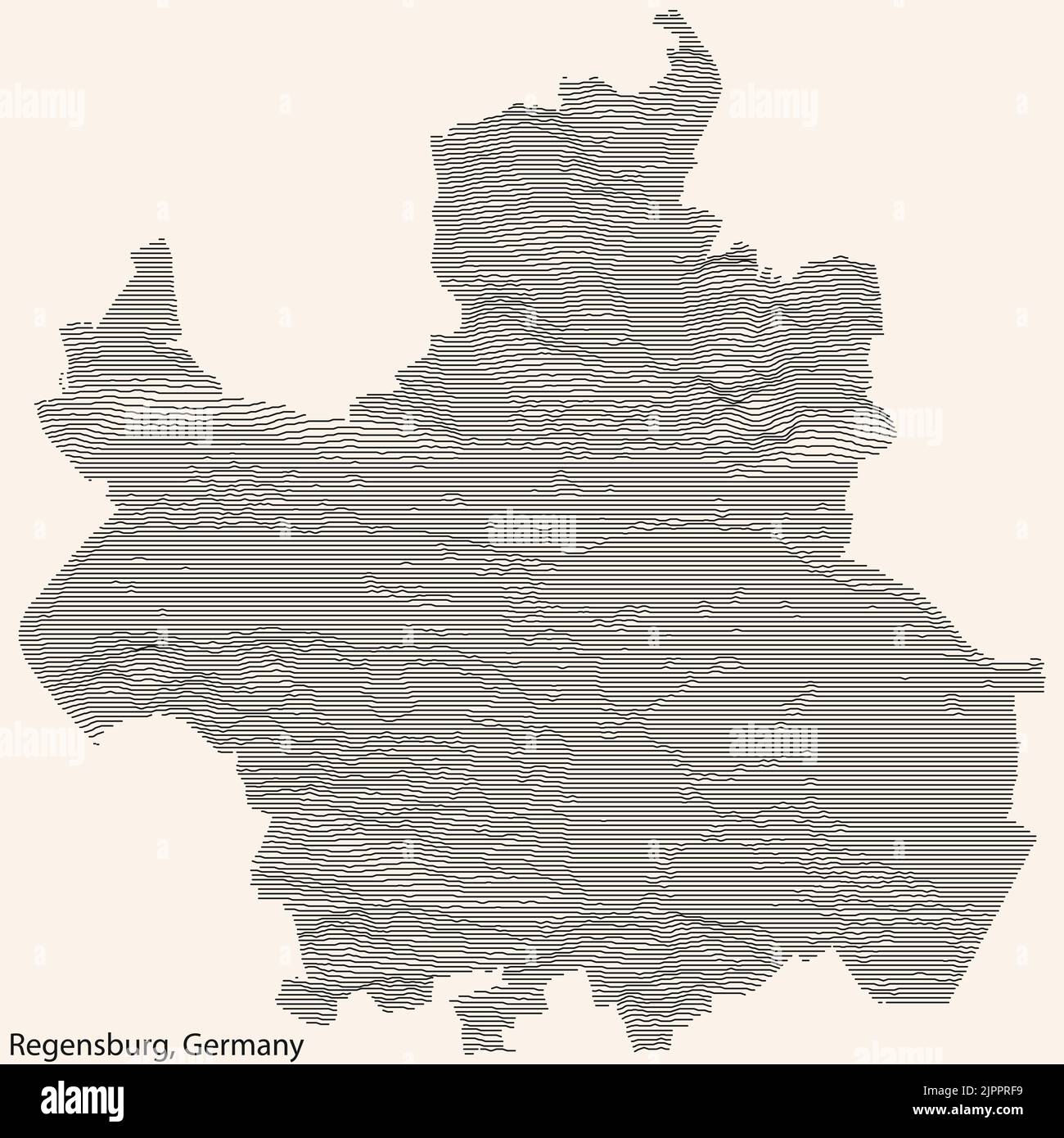 Regensburg karte Stock-Vektorgrafiken kaufen - Alamy