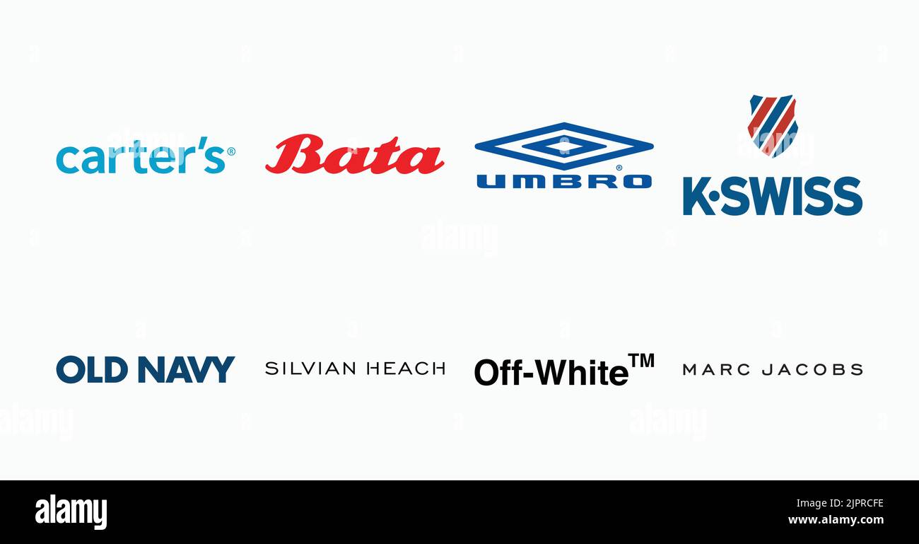 Carters-Logo, Silvian Heach-Logo, K Swiss-Logo, Off White-Logo, Bata ...