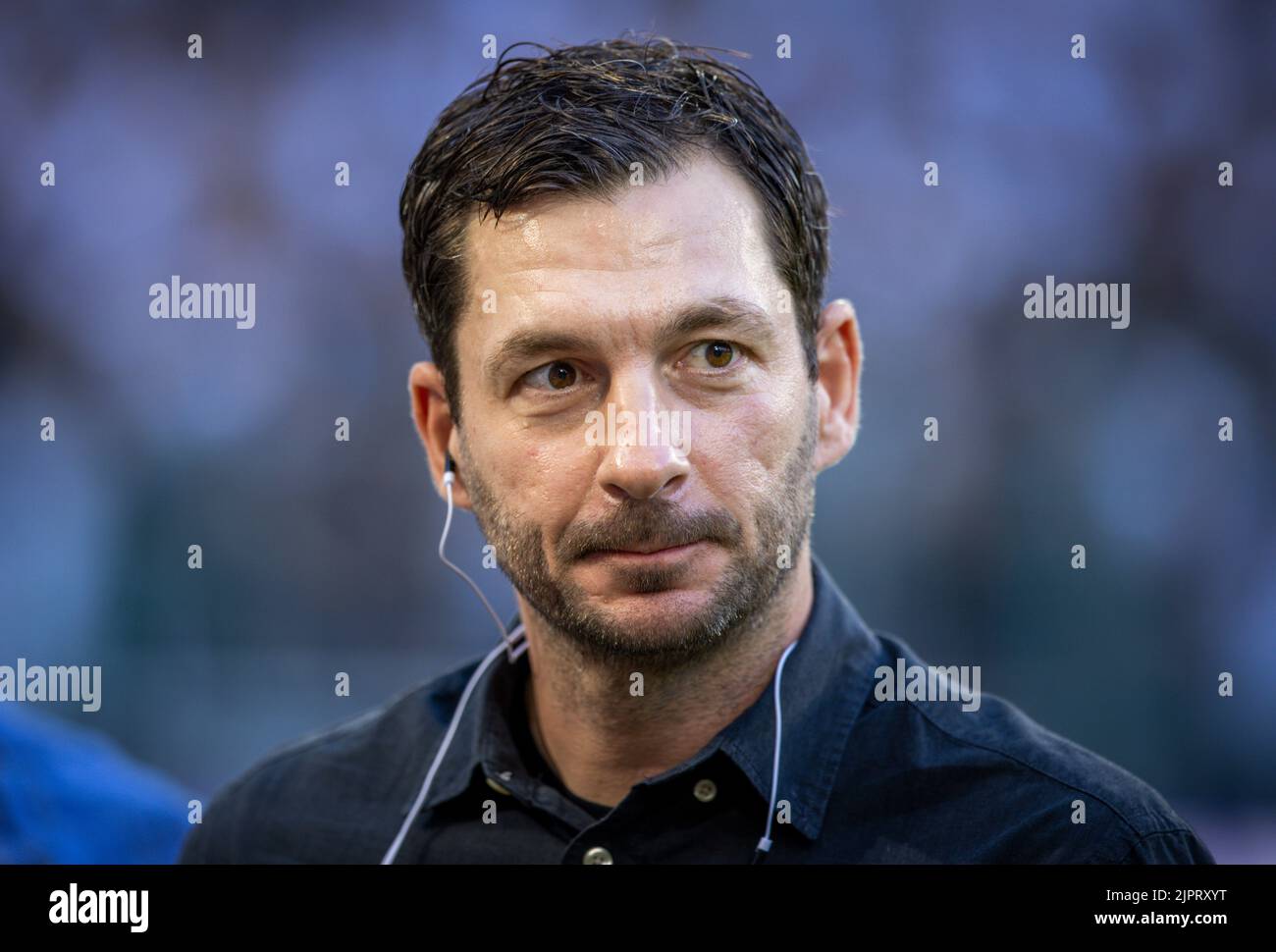Trainer Sandro Schwarz (Hertha) Borussia Mönchengladbach - Hertha BSC ...