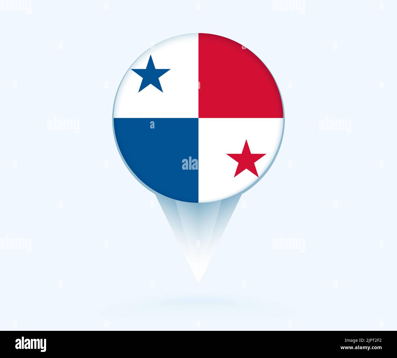 Bandera de panama vector -Fotos und -Bildmaterial in hoher Auflösung – Alamy