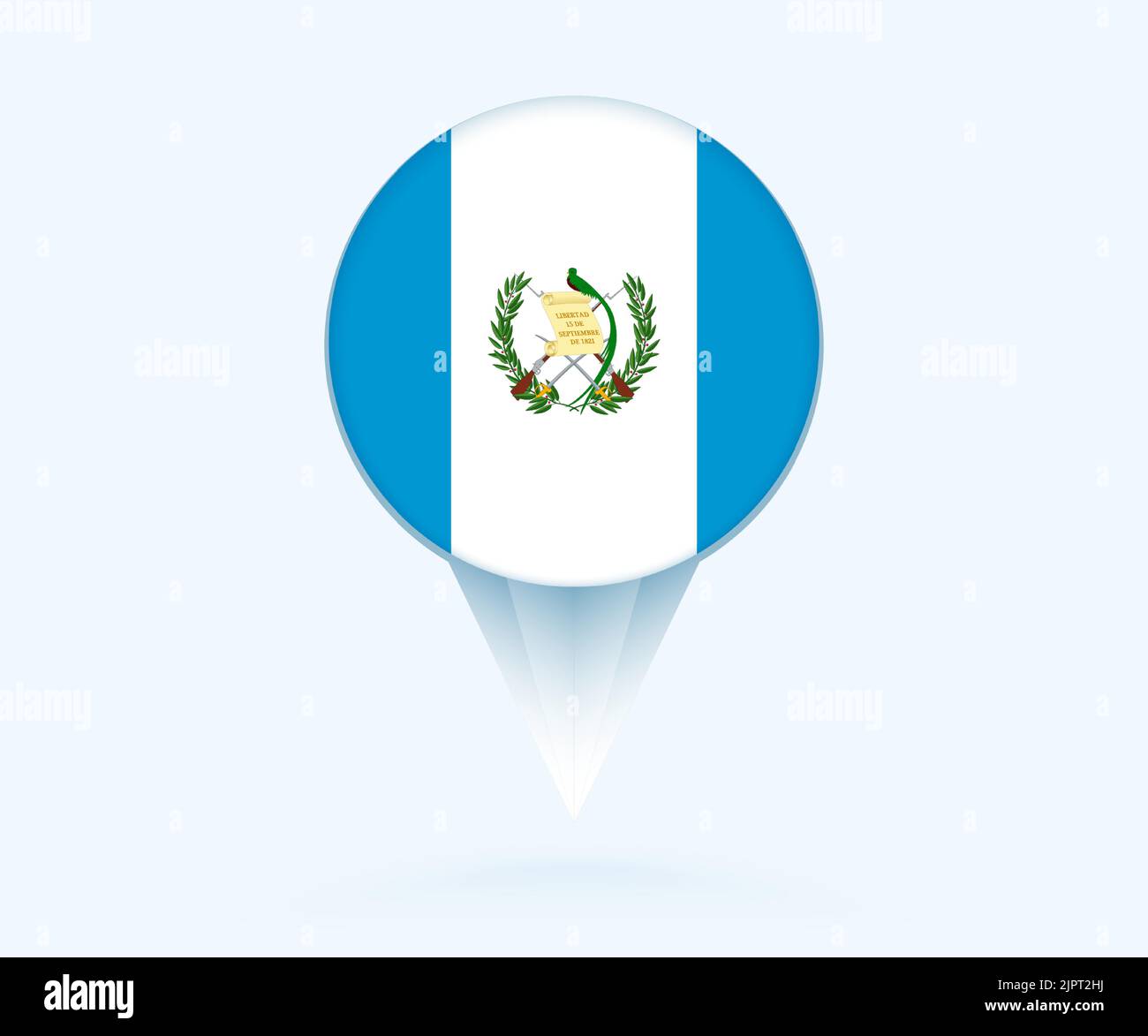 Mapa de la bandera de guatemala -Fotos und -Bildmaterial in hoher Auflösung – Alamy
