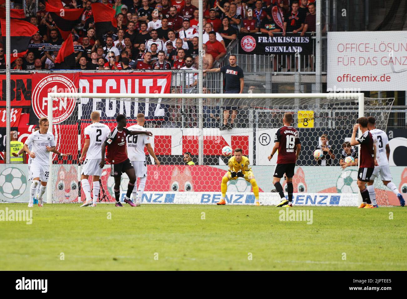 Sandhausen, Deutschland. 20. August 2022. Fußball: 2. Bundesliga, SV ...
