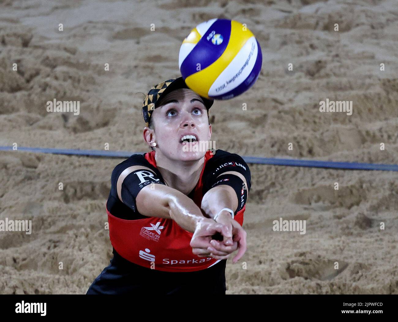 Europameisterschaften 2022 - Beachvolleyball - Königsplatz, München ...