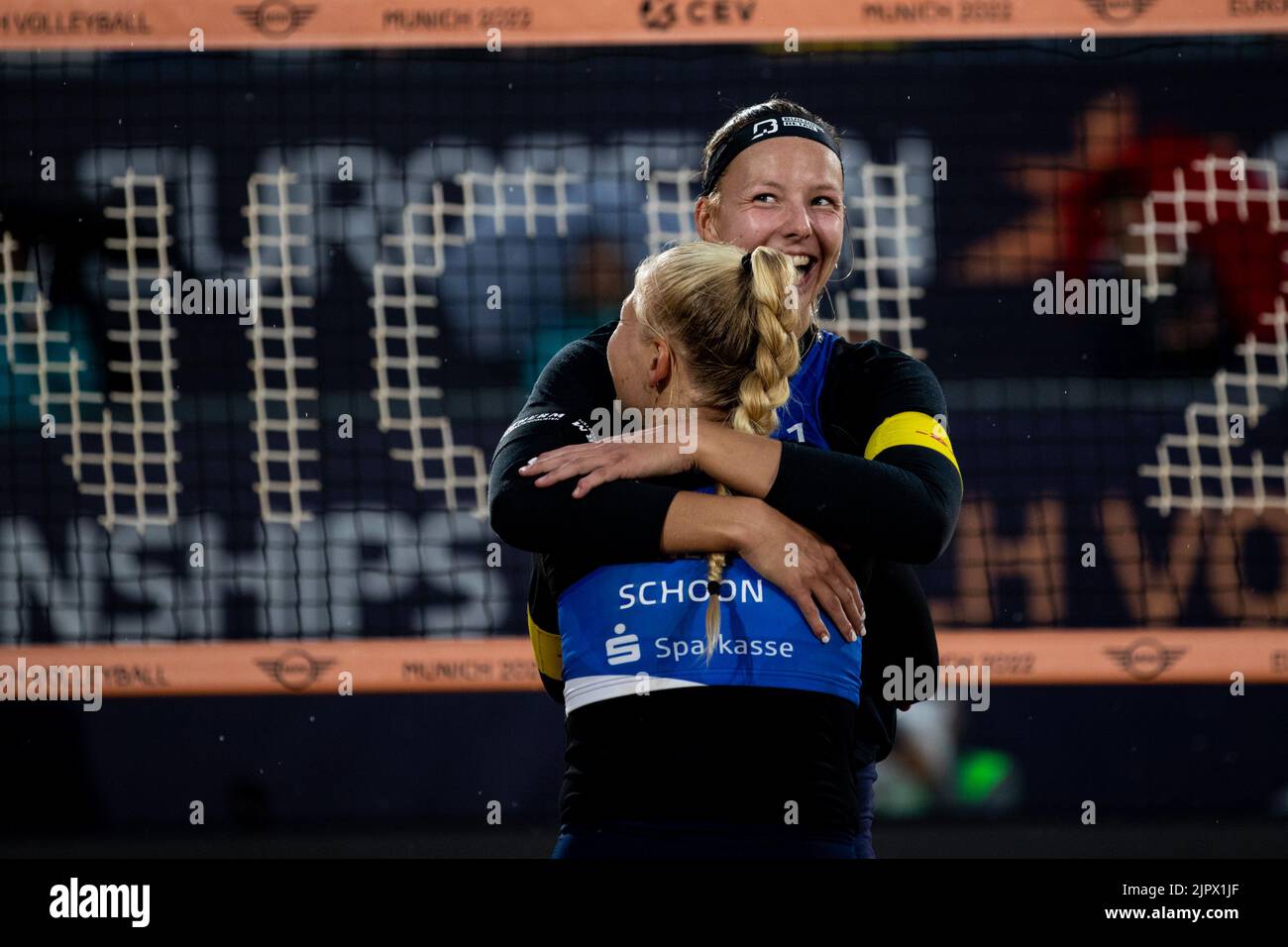 München, Deutschland. 20. August 2022. Raisa Schoon (2 Niederlande) und ...