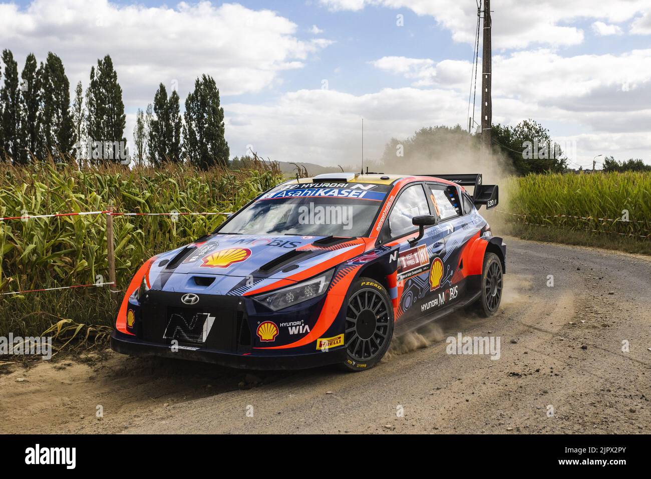 20. August 2022, Rom, Belgien: 08 TANAK Ott (est), JARVEOJA Martin (est ...