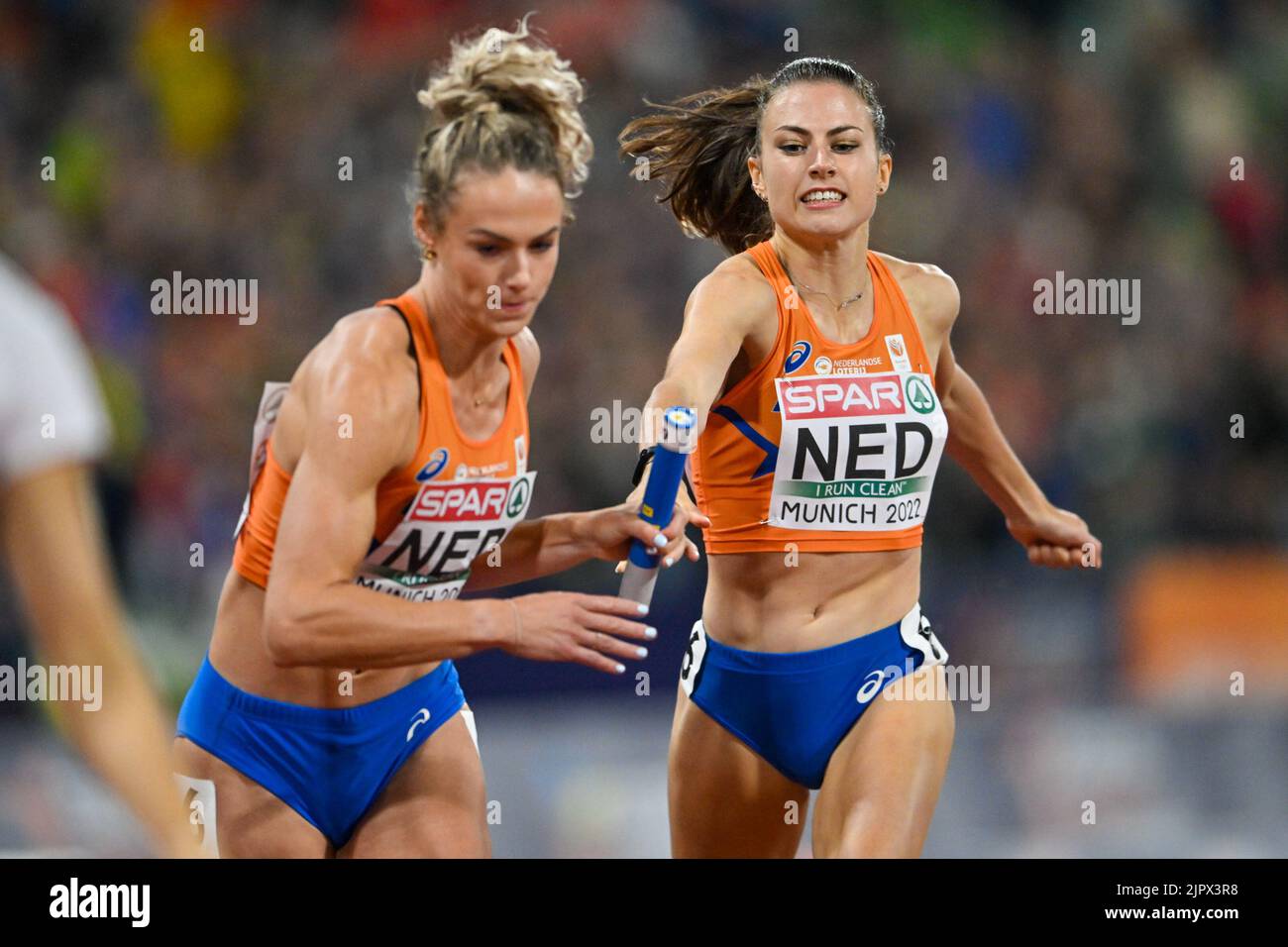 MÜNCHEN, DEUTSCHLAND - 20. AUGUST: Eveline Saalberg aus den ...