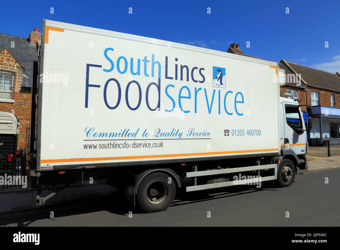 Food delivery vehicle -Fotos und -Bildmaterial in hoher Auflösung – Alamy