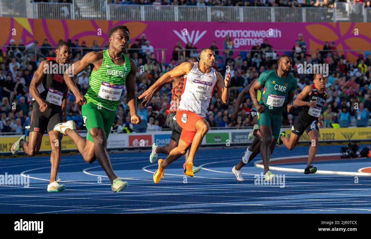 Udodi Chudi Onwuzurike, Adam Gemili und Dan Kiviasi Asamba treten im ...