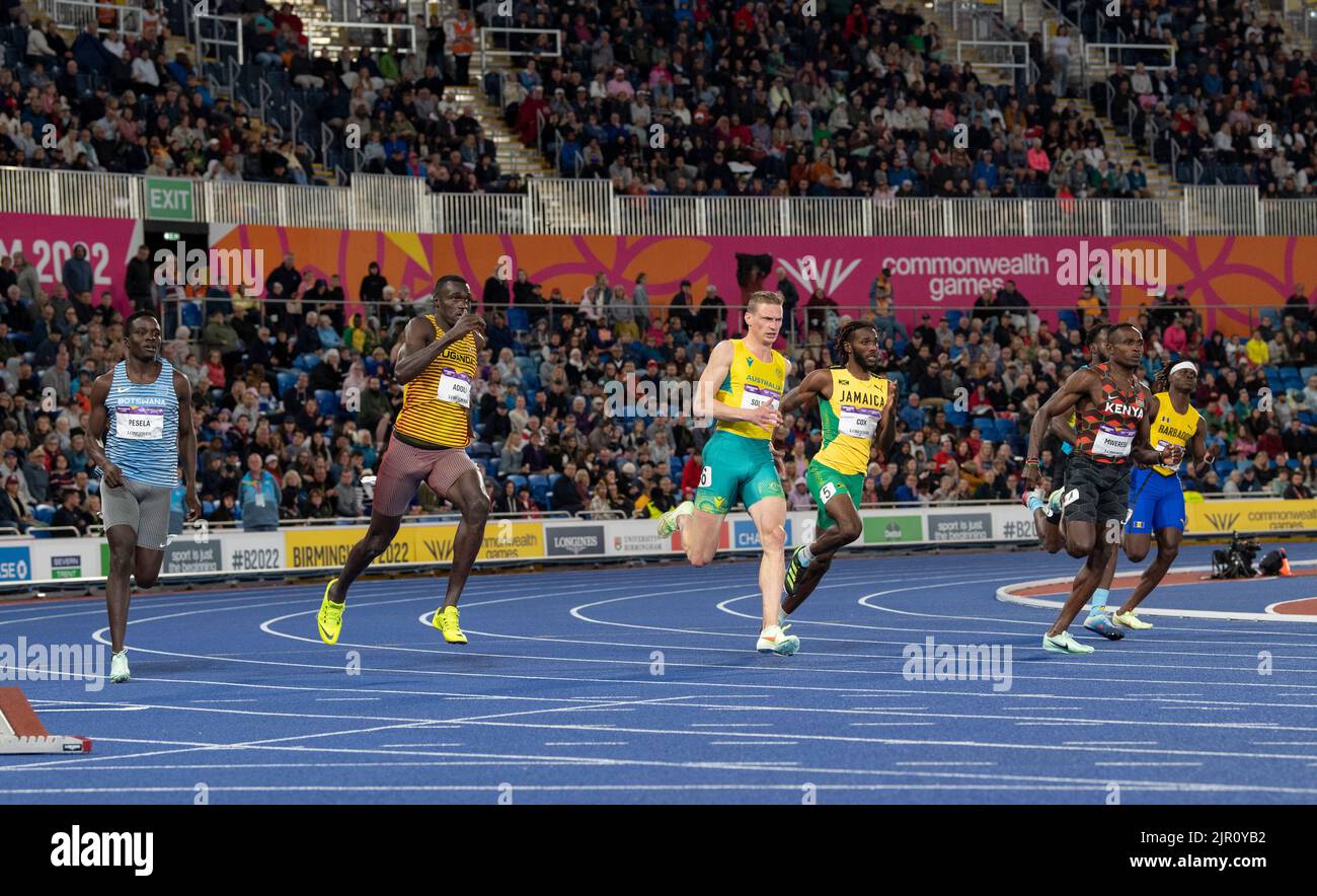 Anthony Pesela, Haron Adoli, Steven Solomon, Anthony Cox und Boniface ...