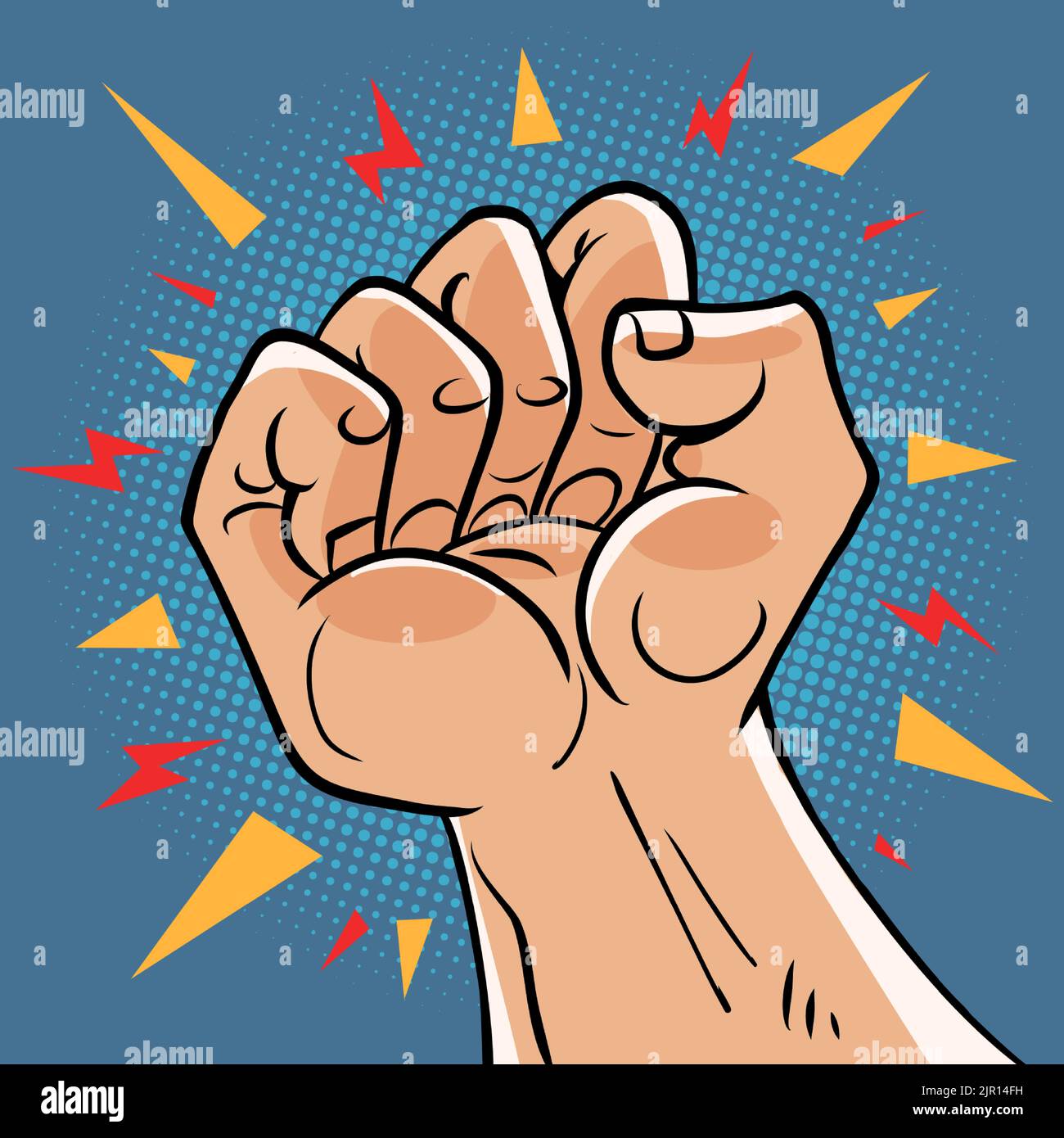 Faust mann kraft symbol -Fotos und -Bildmaterial in hoher Auflösung – Alamy