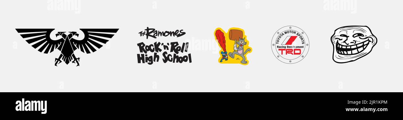 Arts and Design Logo Bundle: trd Bencel john Logo, Troll Face Logo ...