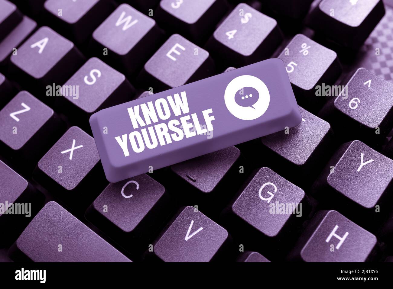 Inspiration Zeichen zeigen Kenne dich selbst. Business Showcase Finden ...