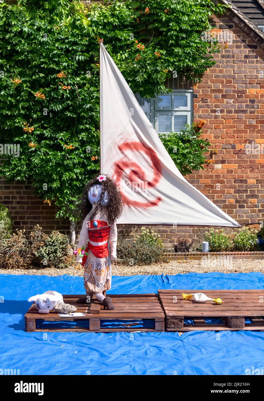 Flamstead Vogelscheuche Festival 2022, Flamstead, Herts - eine ...