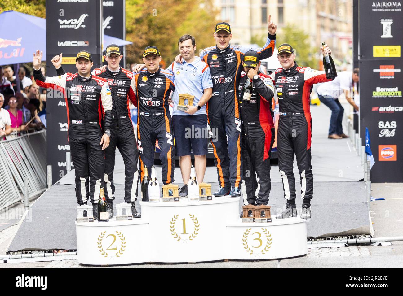 Ypern, Belgien, 21, 2022, TANAK Ott (est), Hyundai Shell Mobis World ...