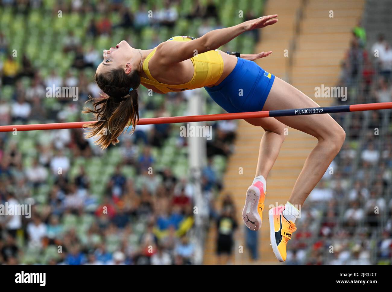 Yaroslava mahuchikh aus der ukraine im hochsprung finale -Fotos und ...