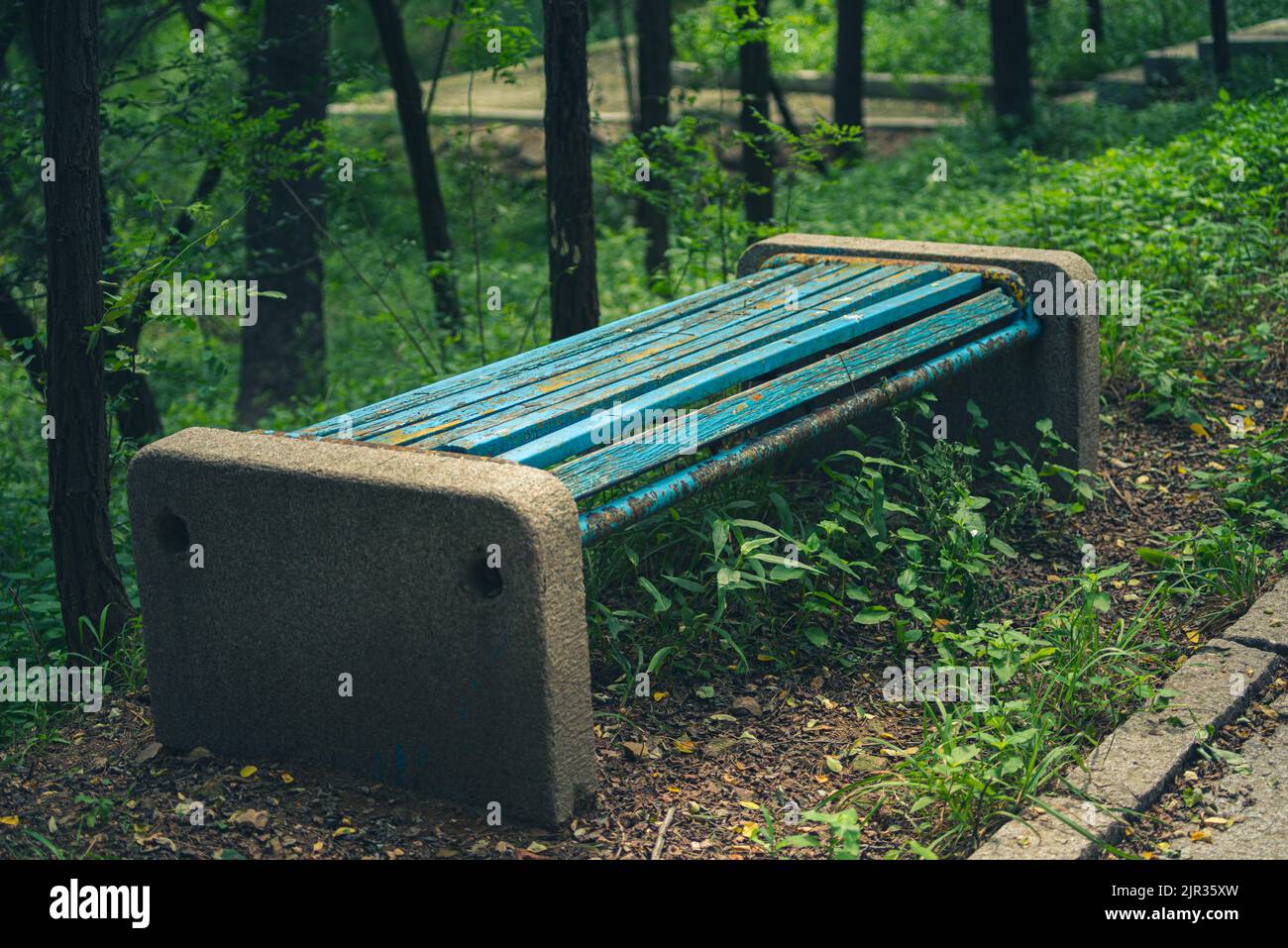 Victorian park bench -Fotos und -Bildmaterial in hoher Auflösung – Alamy