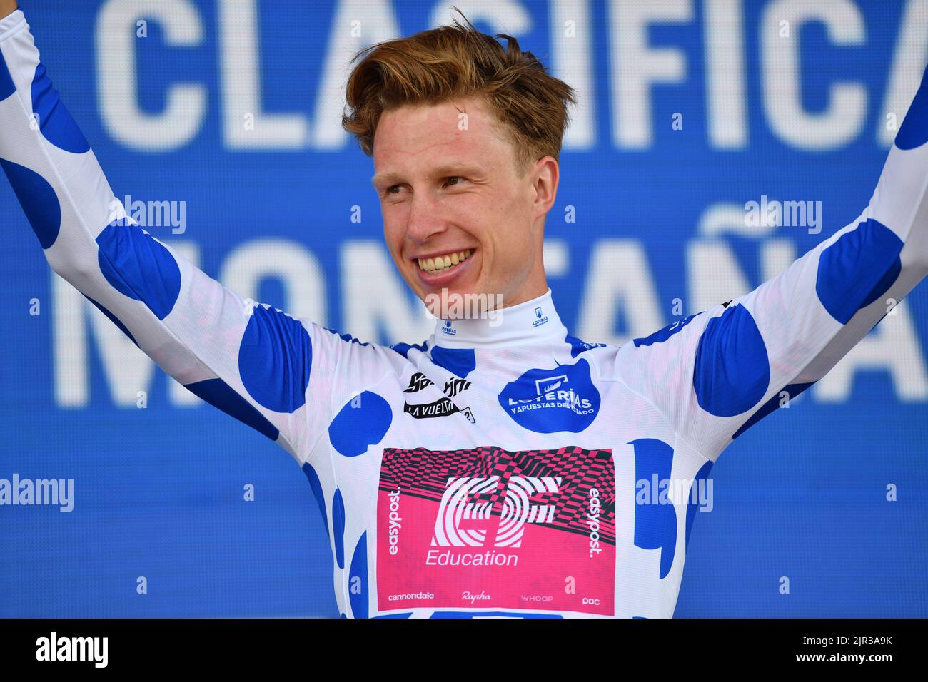 Breda, Niederlande, 21/08/2022, Niederländer Julius van den Berg von EF ...