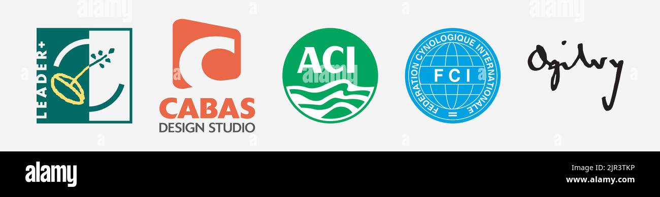 Cabas Design Studio Logo, ACI GROUP Logo, Ogilvy Logo, Leader Plus Logo ...