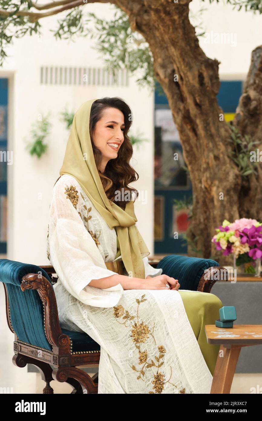 Der jordanische Kronprinz Hussein (oder Al Hussein) bin Abdullah II ...