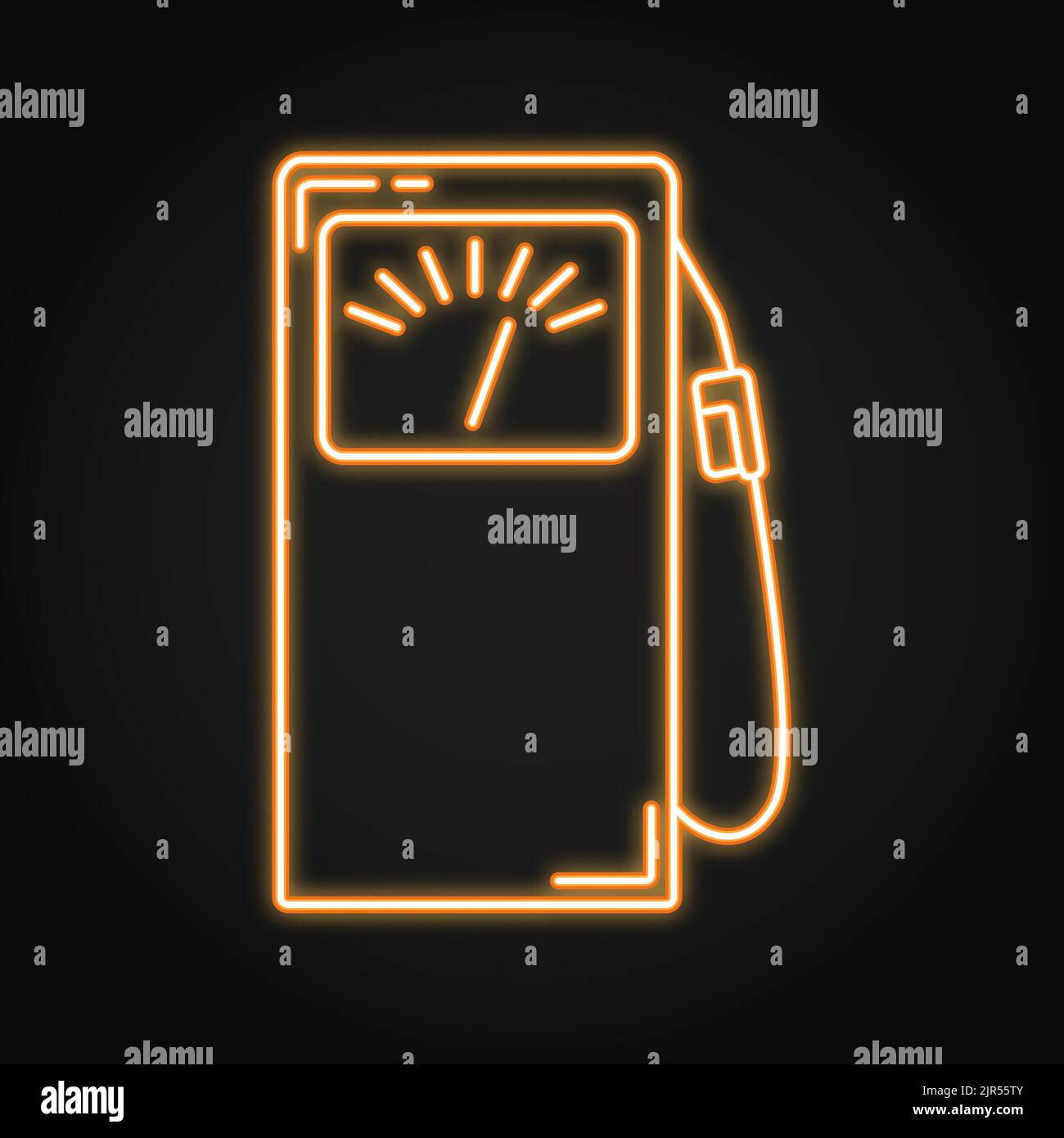 Leuchtreklame tankstelle Stock-Vektorgrafiken kaufen - Alamy