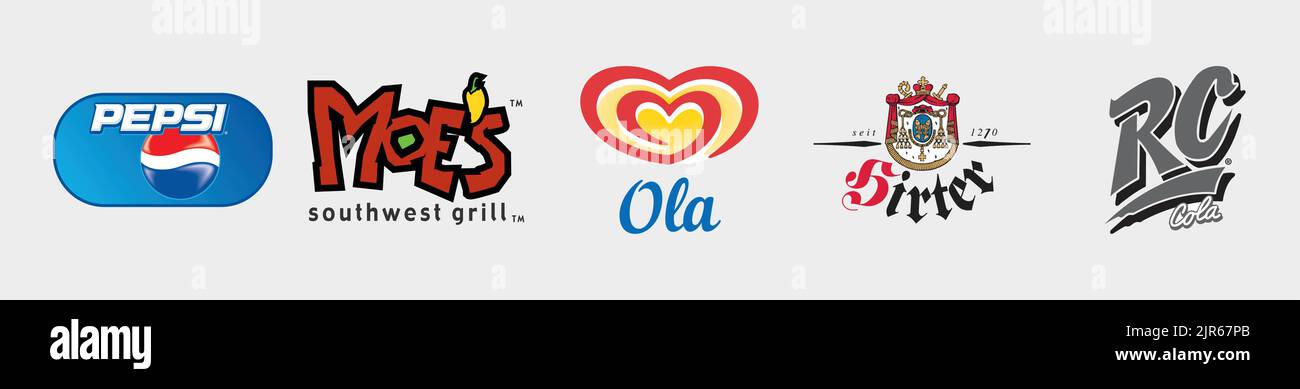 Baci-Logo, Hirter Bier-Logo, Moe's Southwest Grill-Logo, Ola-Logo ...