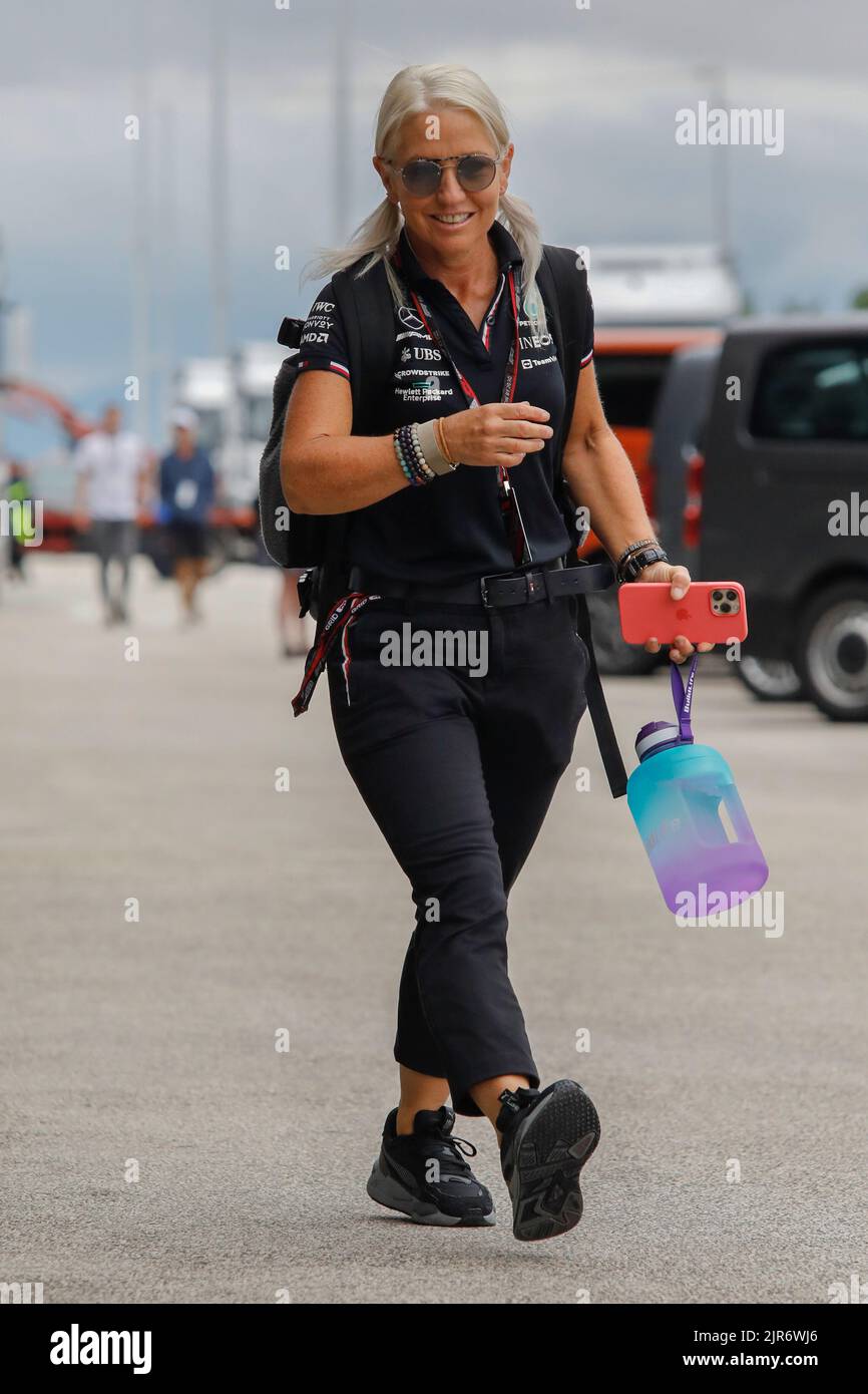 Mogyorod, Ungarn. Juli 31. 2022. Formel 1 großer Preis von Ungarn in ...