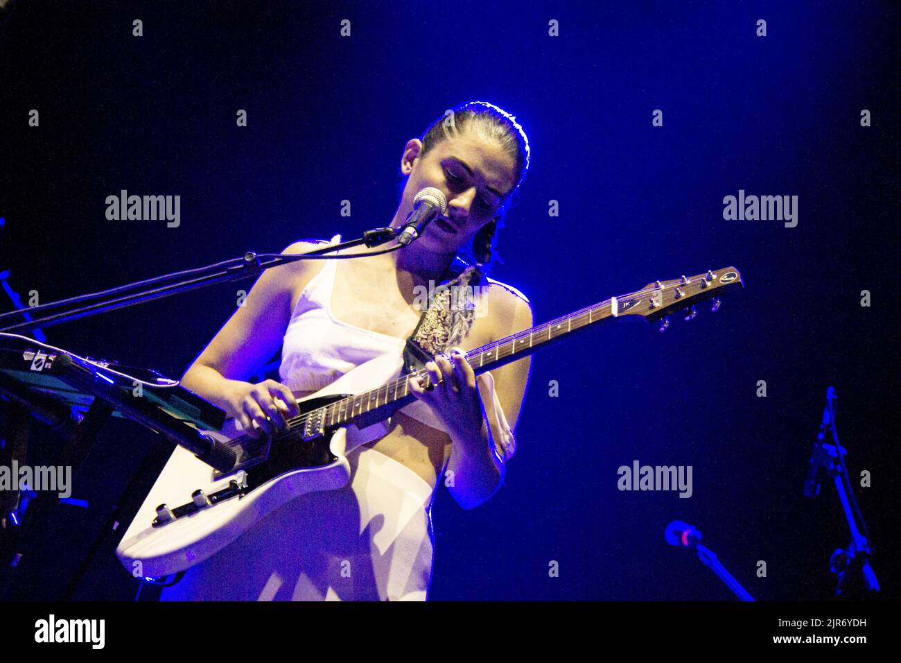 13. August 2022, Locorotondo, Apulien, Italien: Marta del Grandi al ...