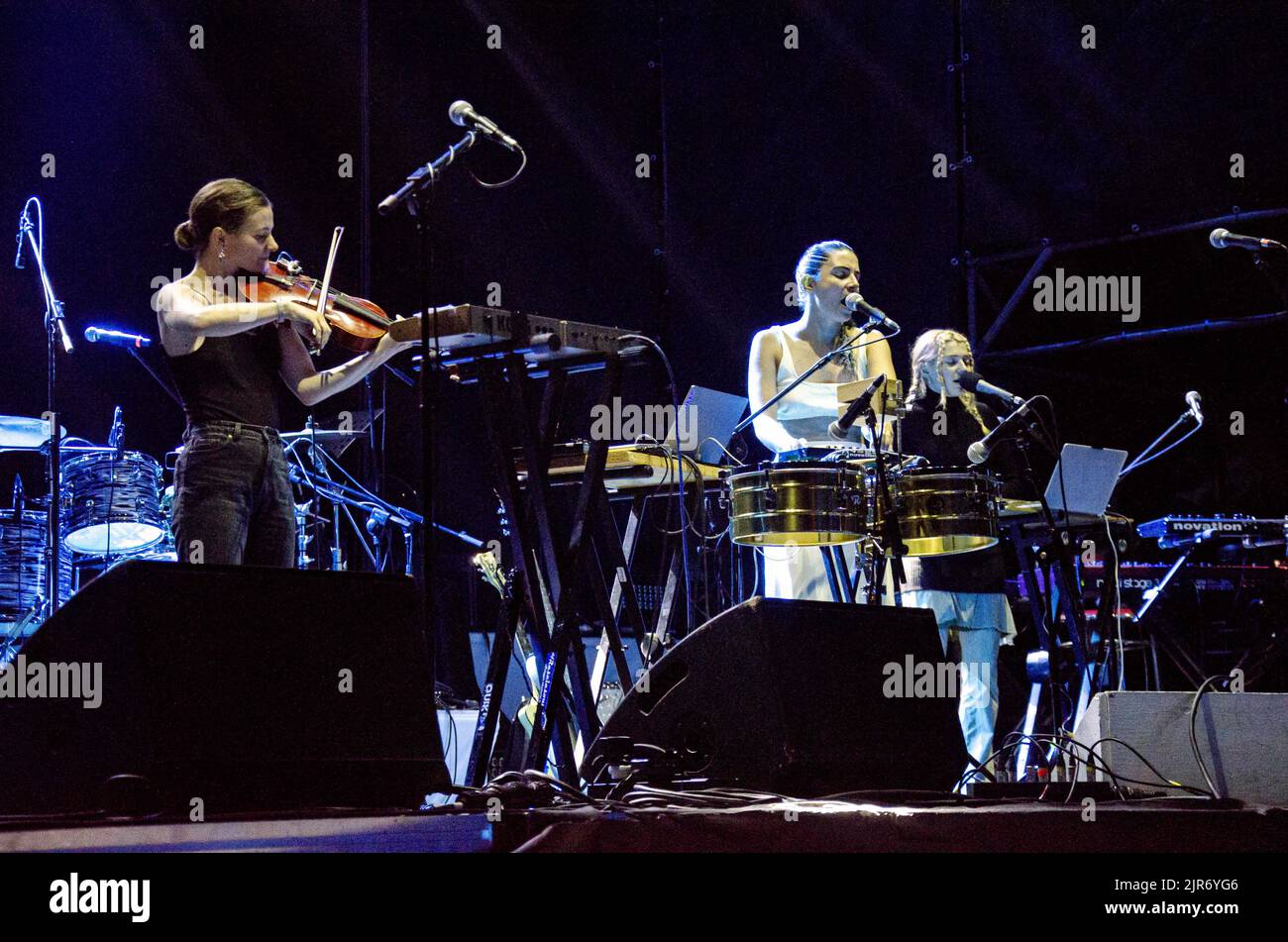 13. August 2022, Locorotondo, Apulien, Italien: Marta del Grandi al ...