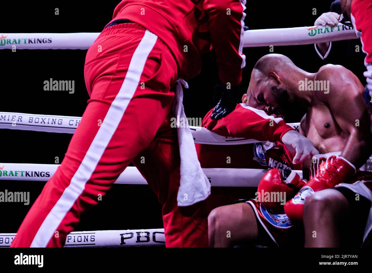 Der Profi-Boxer 2016 bei den Olympischen Sommerspielen besiegt Hector ...