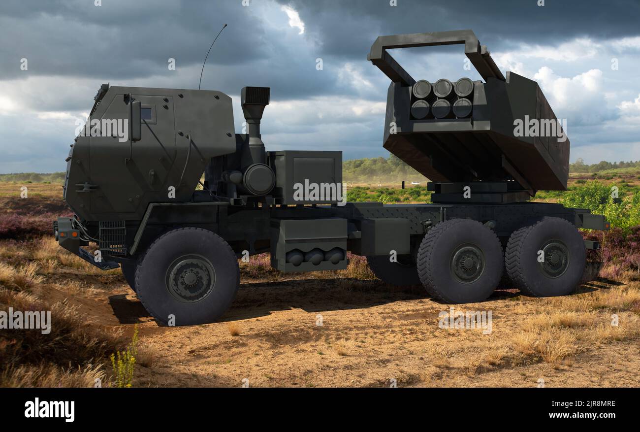 Lockheed Martin M142 High Mobility Artillery Rocket System (HIMARS Stockfotografie - Alamy