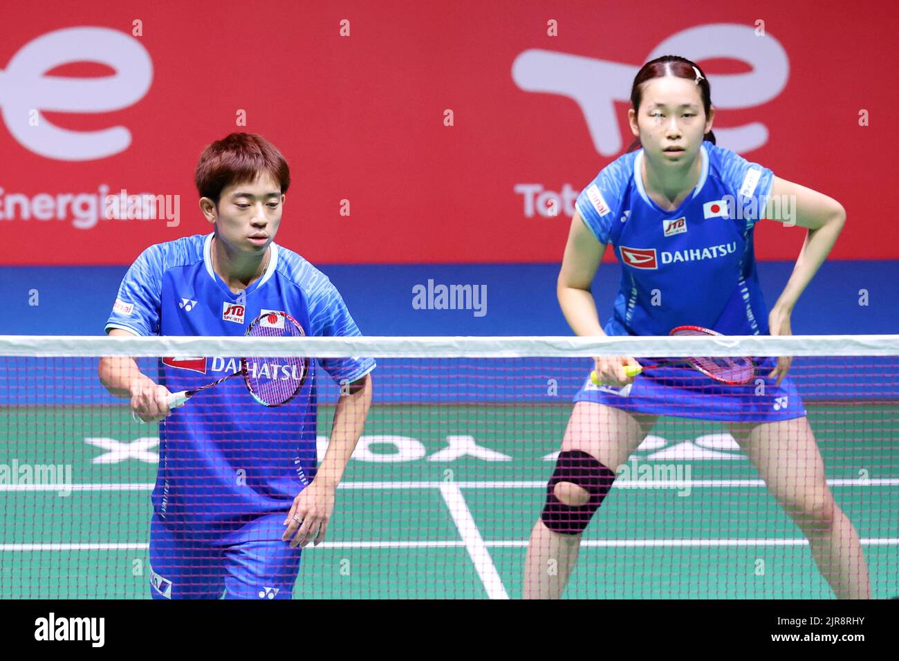 Tokio, Japan. 23. August 2022. Hiroki Midorikawa & Natsu Saito (JPN) Badminton : TotalEnergies ...
