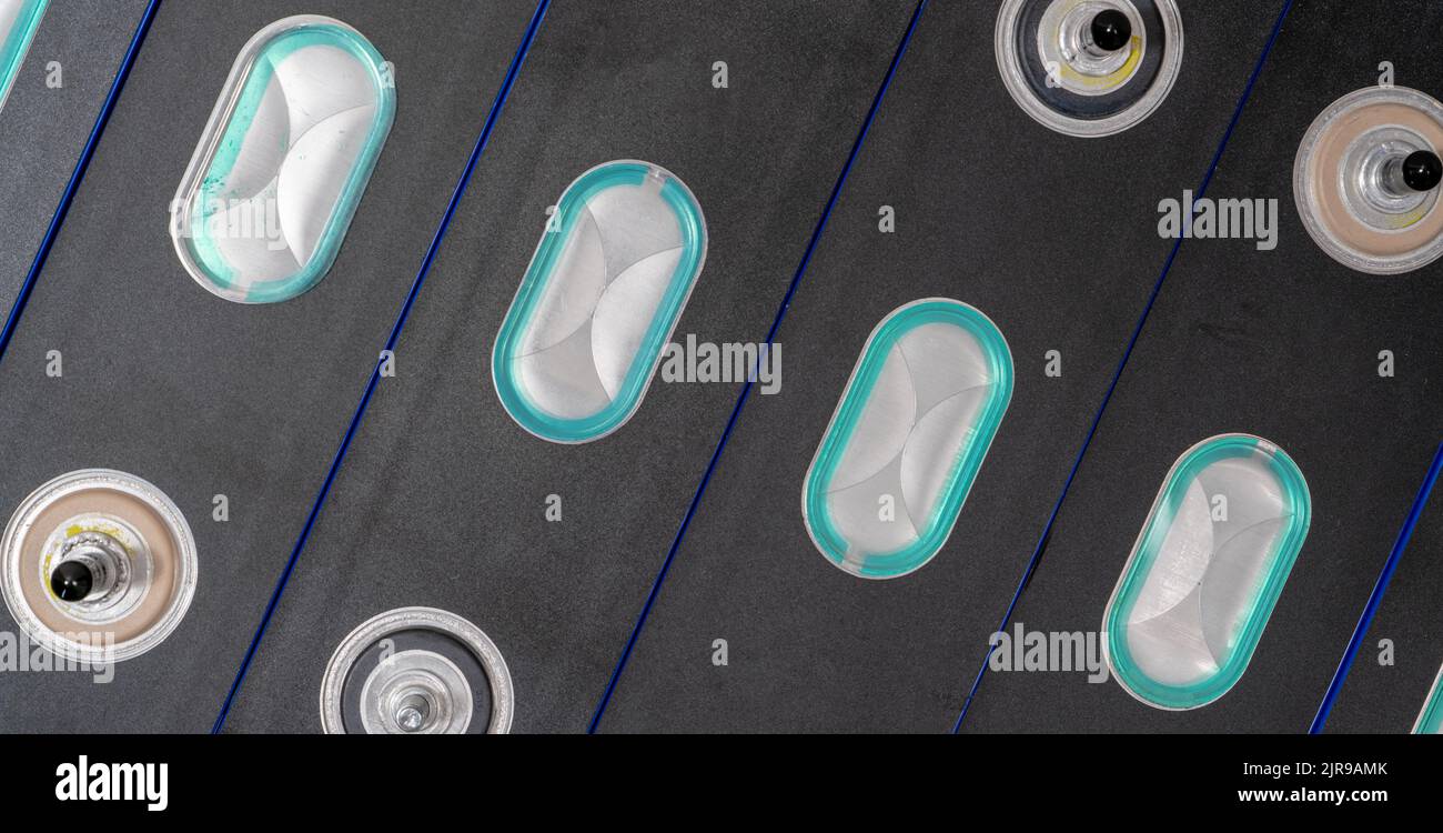 Lithium-NMC-Batterie für Elektrofahrzeuge. Elektroauto-Batterie ...