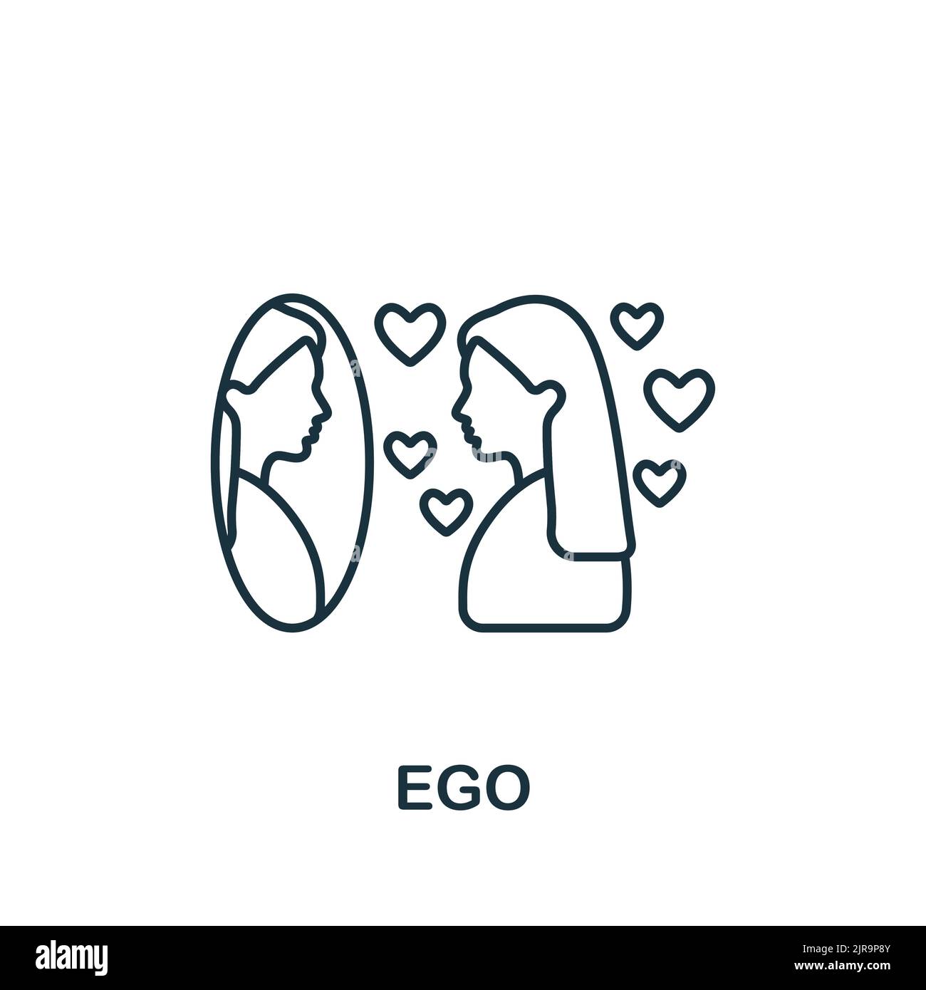 Ego logo Ausgeschnittene Stockfotos und -bilder - Alamy