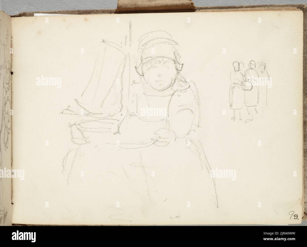 Skizze einer figurengruppe aus -Fotos und -Bildmaterial in hoher ...