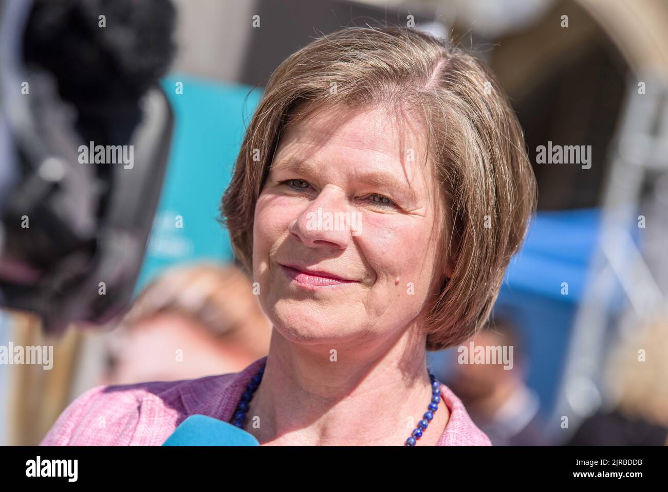 München, Bayern, Deutschland. 23. August 2022. Professorin Ulrike ...