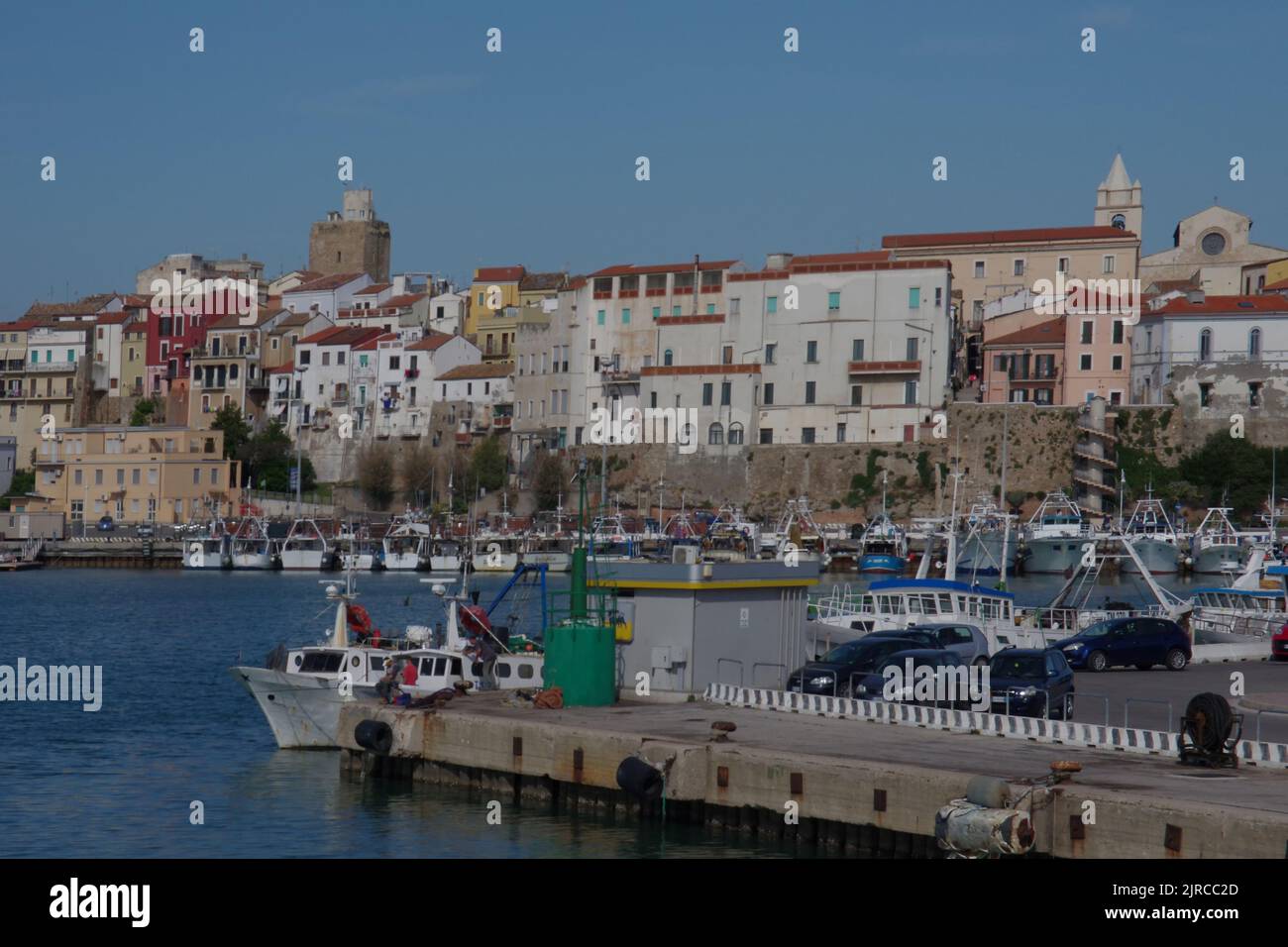 Italienischer Hafen An Der Adria