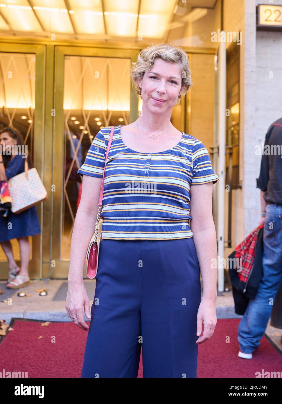 Berlin, Deutschland. 23. August 2022. Brigitte Zeh, Schauspielerin, kommt zur Verleihung des ...